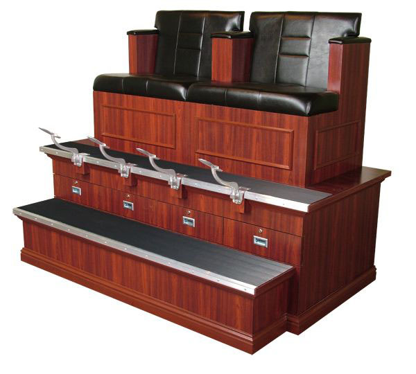 CacheBeauty.com: Shoe Shine Stand, Collins, Jeffco, Single, Double ...